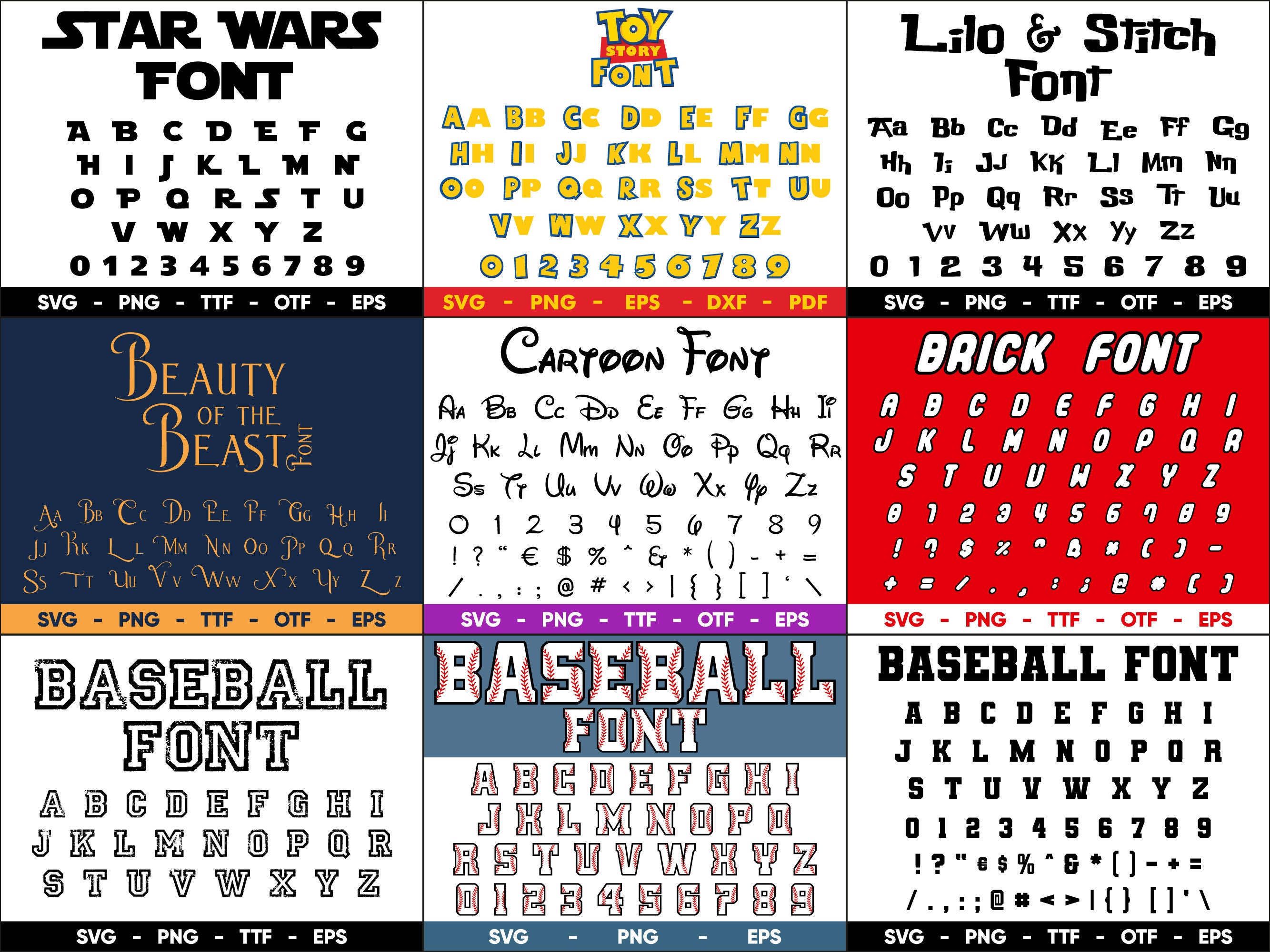 The Ultimate 40 Fonts, Stranger Font SVG, Super Font Svg Files for ...