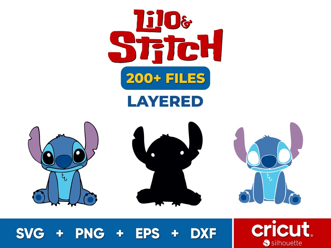Lilo and Stitch SVG Bundle Lilo and Stitch Png Stitch Svg - Etsy Australia