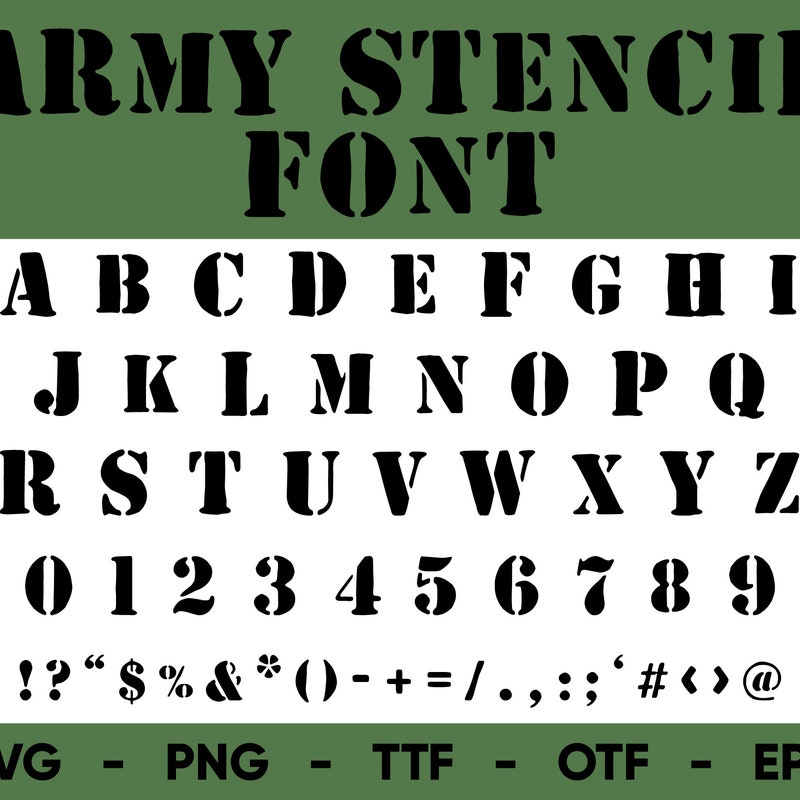 Military Alphabet - Etsy