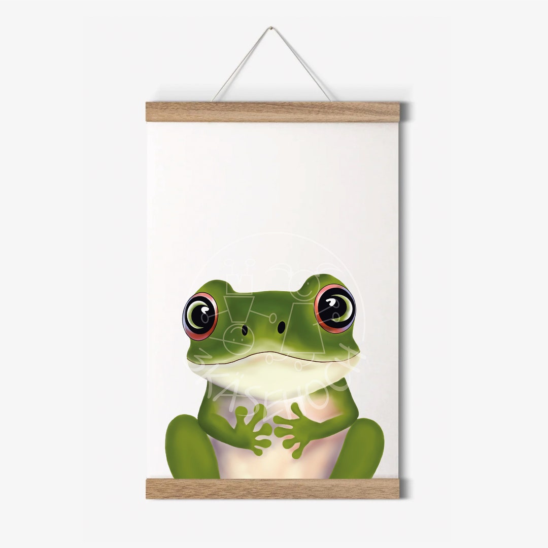 Frog Poster Including Poster Strips Baby Room, Children's Room, Mural ...