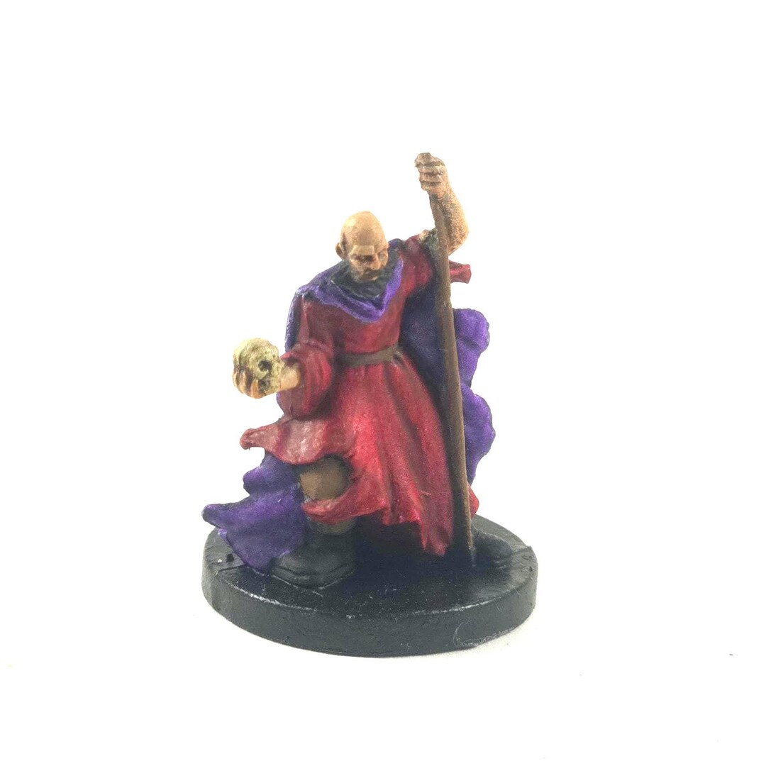 Human Wizard Painted Miniature - Etsy