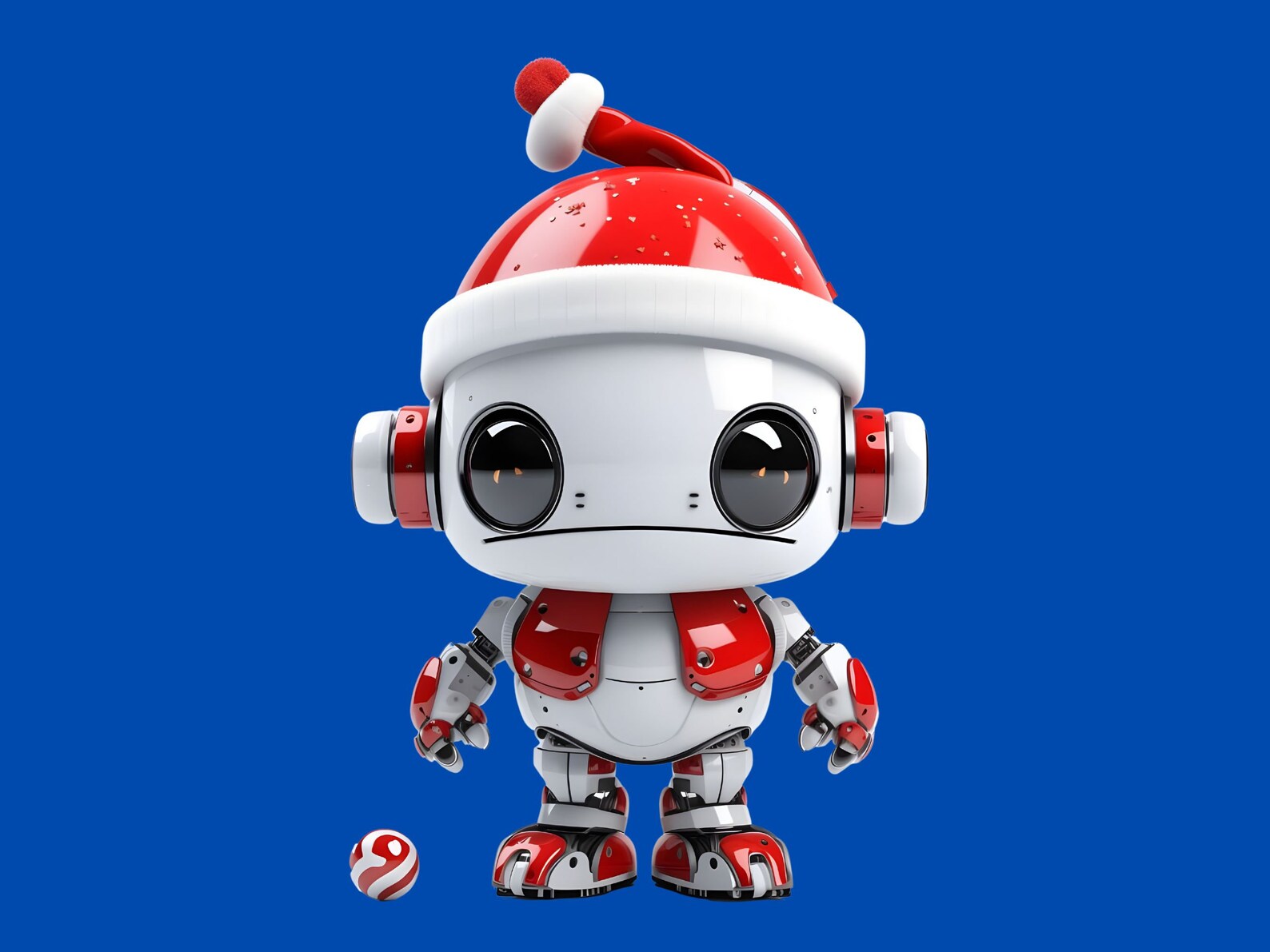 Robot Clipart 3 Robot Christmas JPG PNG Festive Clipart for - Etsy