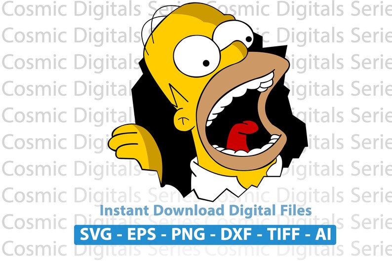 The Simpsons Svg, the Simpsons Png, the Simpsons, Homer Simpson Svg ...