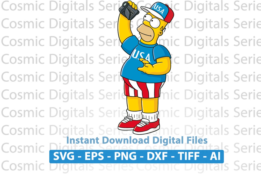 The Simpsons Svg, the Simpsons Png, the Simpsons, Homer Simpson Svg ...