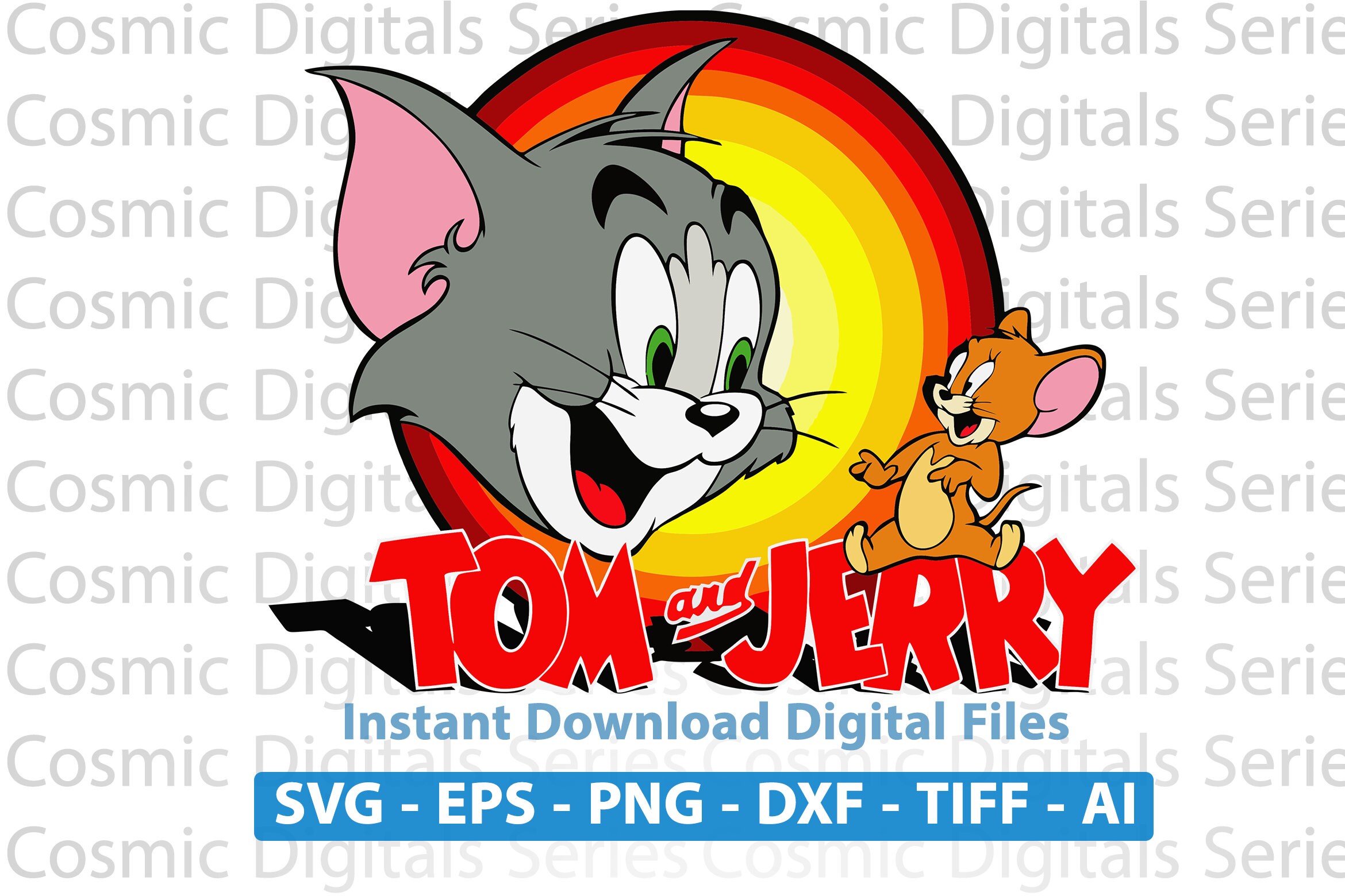 Tom and Jerry Svg, Tom and Jerry Png, Tom and Jerry Clipart, Tom and ...