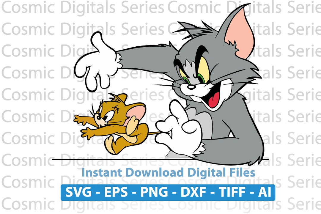 Tom and Jerry Svg, Tom and Jerry Png, Tom and Jerry Clipart, Tom and ...