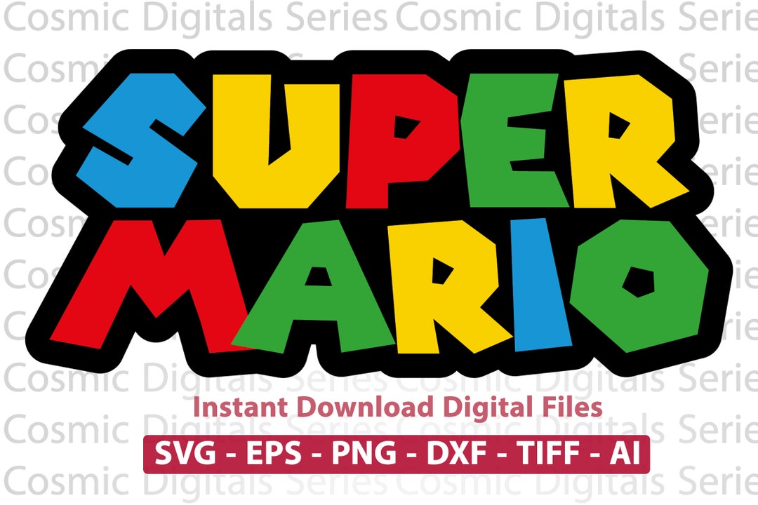 Super Mario Svg, Süper Mario Png, Super Mario, Super Mario Dxf, Super ...