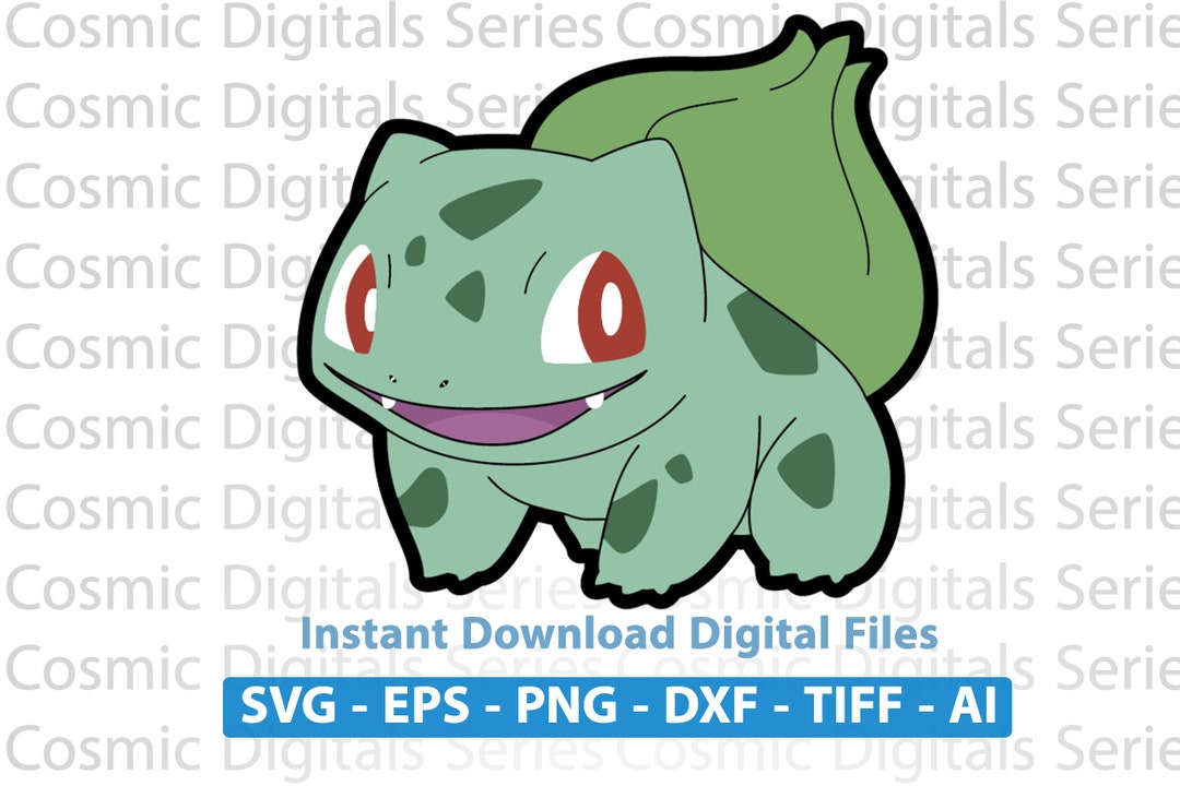 Bulbasaur Svg, Bulbasaur Png, Pokemon Svg, Bulbasaur Clipart, Bulbasaur ...