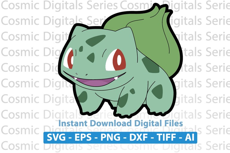 Bulbasaur Svg, Bulbasaur Png, Pokemon Svg, Bulbasaur Clipart, Bulbasaur ...