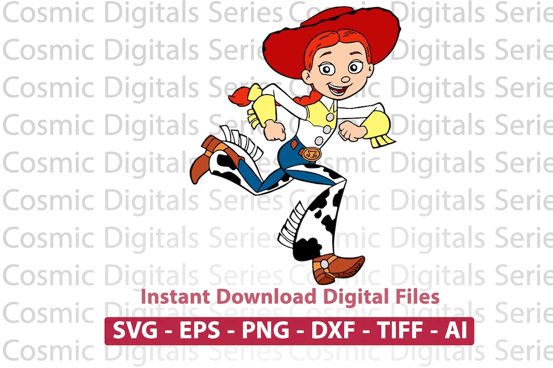 Jessie Svg, Jessie Png, Toy Story Svg, Toy Story Clipart, Toy Story ...