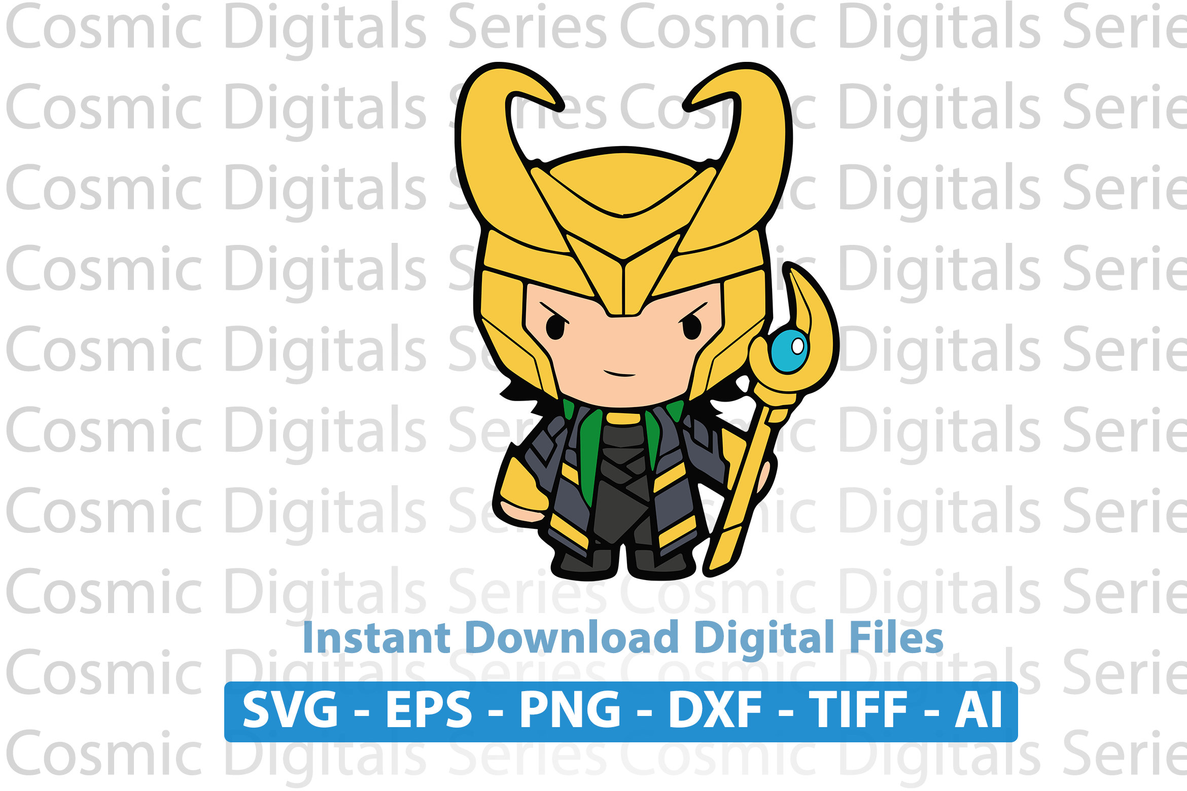 Chibi Loki, Chibi Hero, Cute Loki, Loki Png, Loki Svg, Loki Dxf, Loki ...