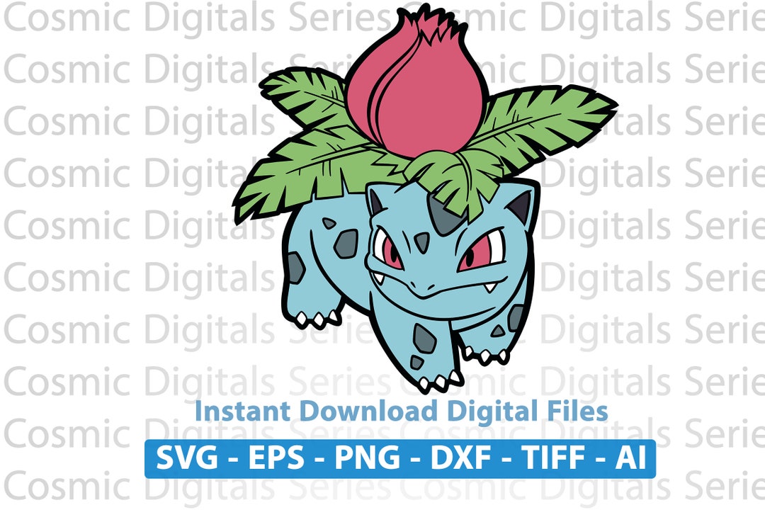 Ivysaur Svg, Ivysaur Png, Pokemon Svg, Ivysaur Clipart, Ivysaur ...