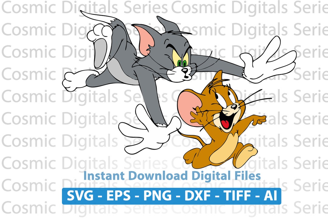 Tom and Jerry Svg, Tom and Jerry Png, Tom and Jerry Clipart, Tom and ...