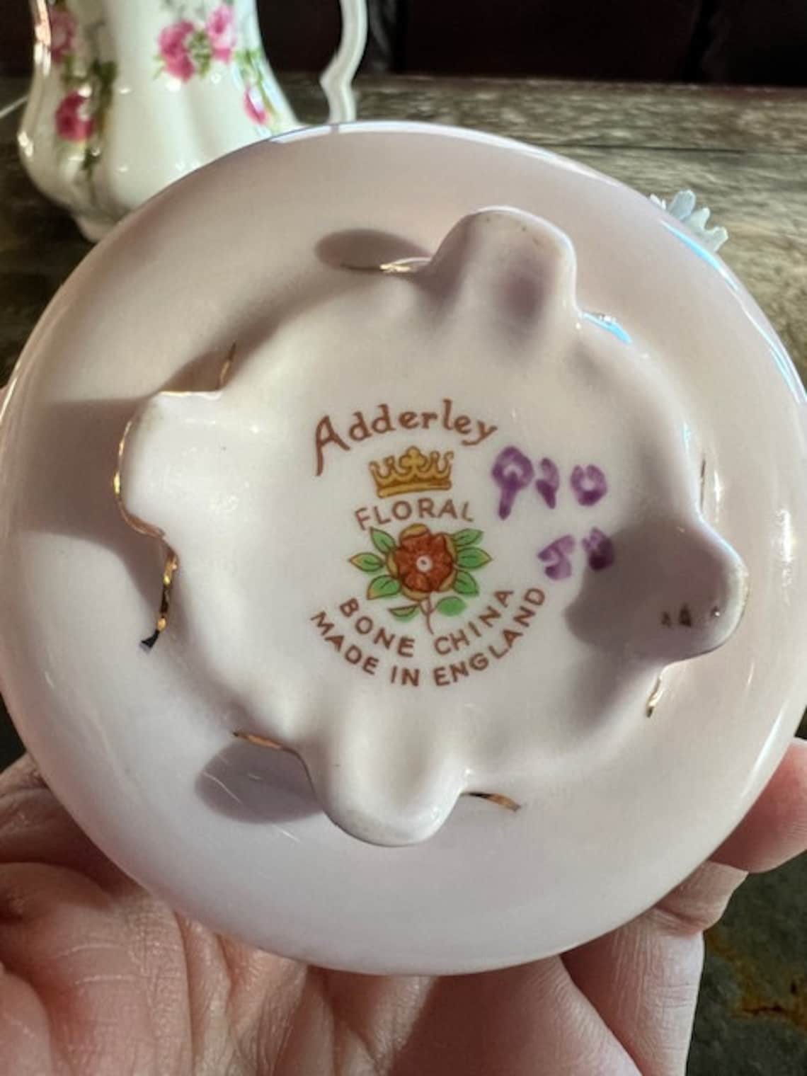 Royal Adderley Floral Bone China Porcelain Flower Bouquet Made in ...