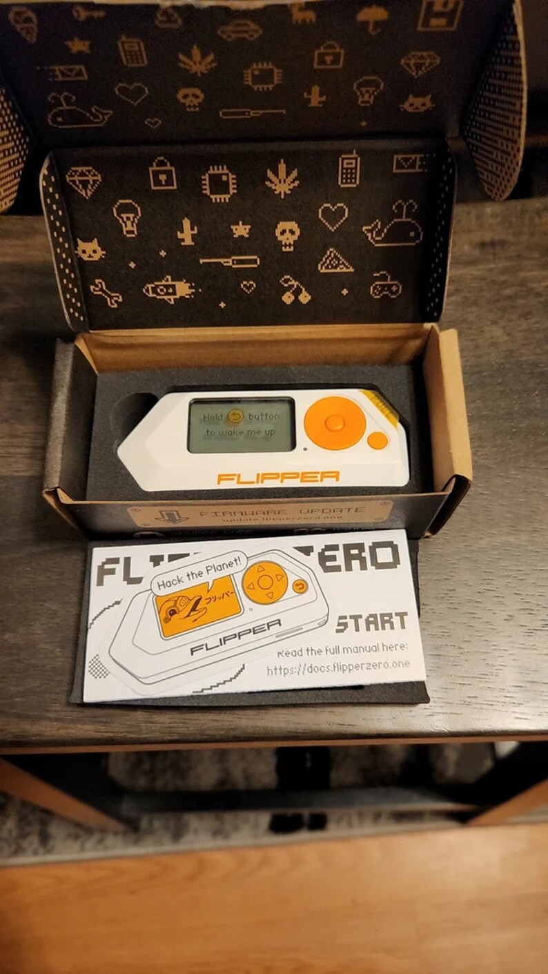 Flippers Zeros Multi Tool Educational Device With Developer Board Wifi ...