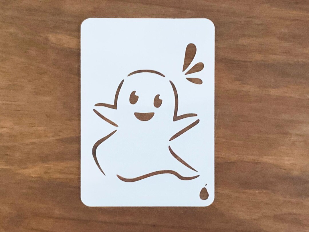 Ghost Stencil, Makeup Stencil, Craft Stencils, Custom Stencils - Etsy