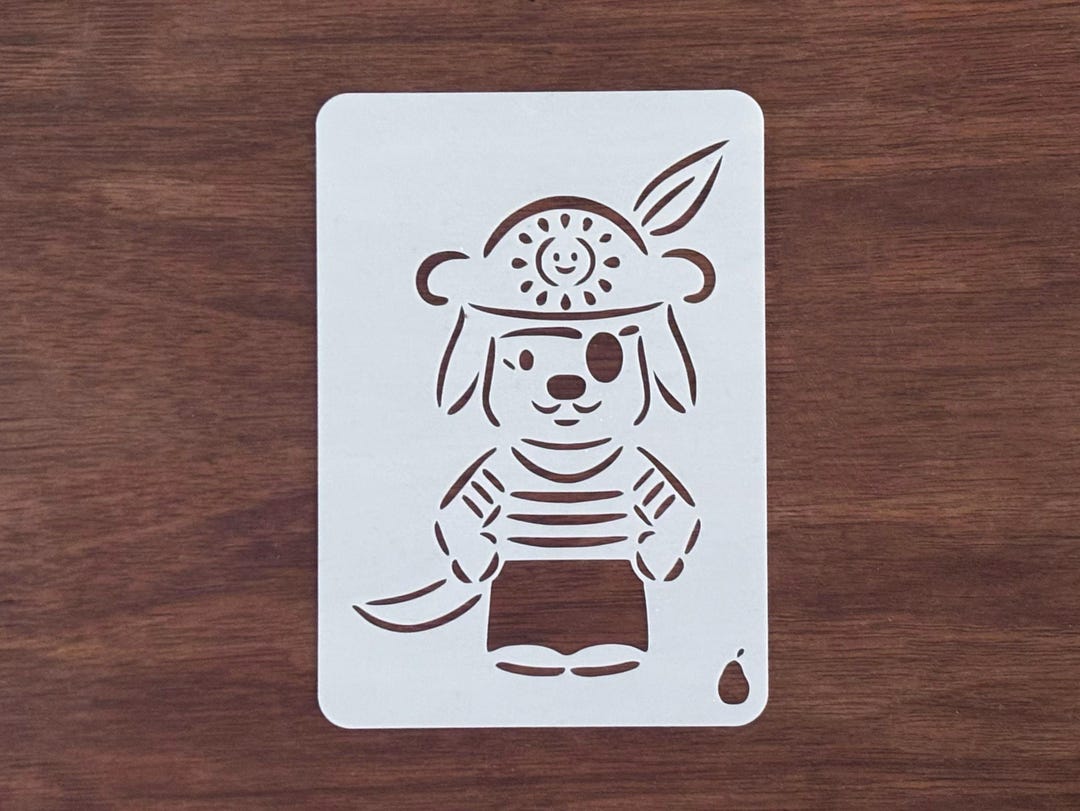 Pirate Stencil, Craft Stencils, Custom Stencils - Etsy