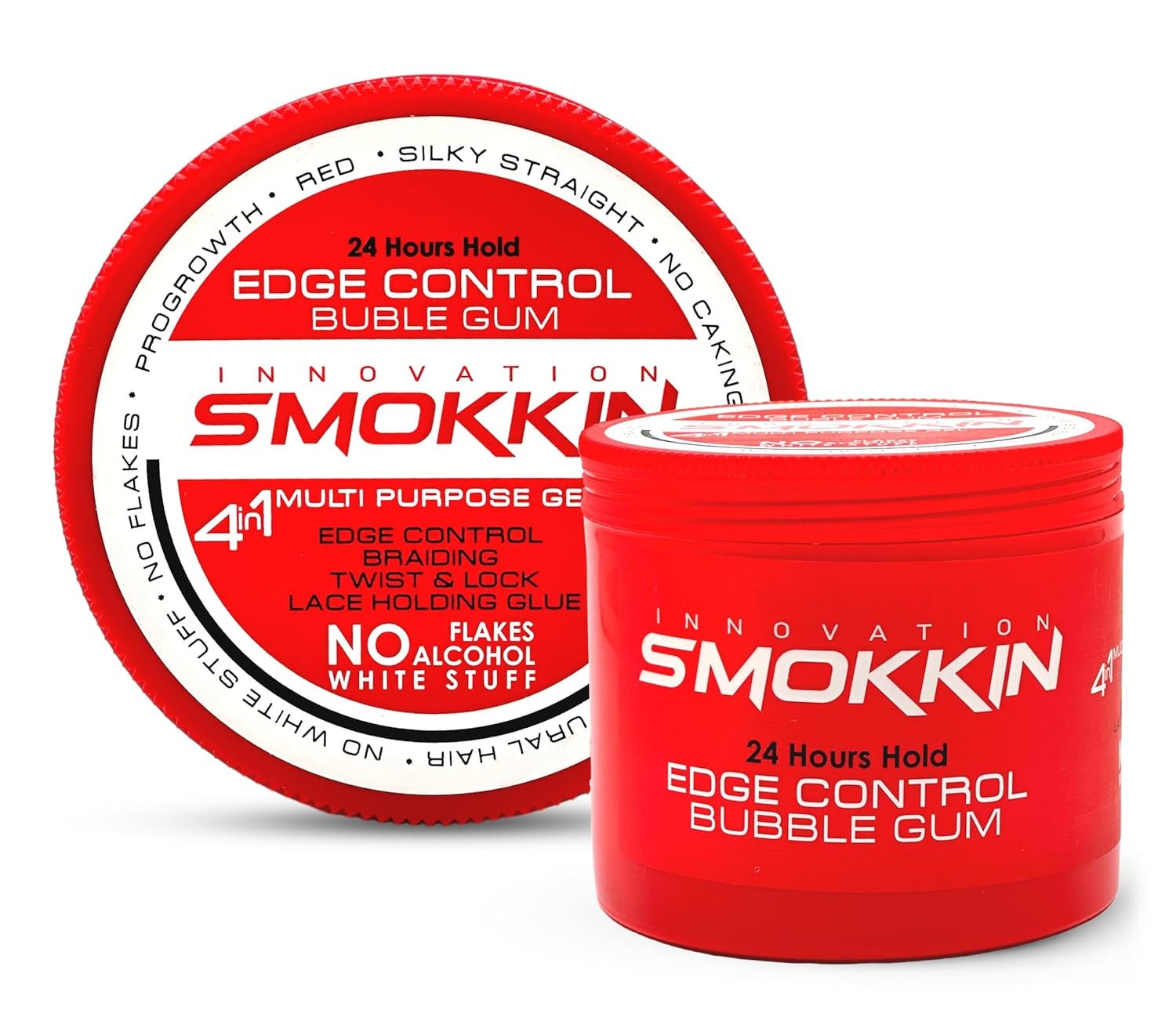 Smokkin 4-in-1 Multipurpose Professional Hair Wax- Perfect for 4c ...