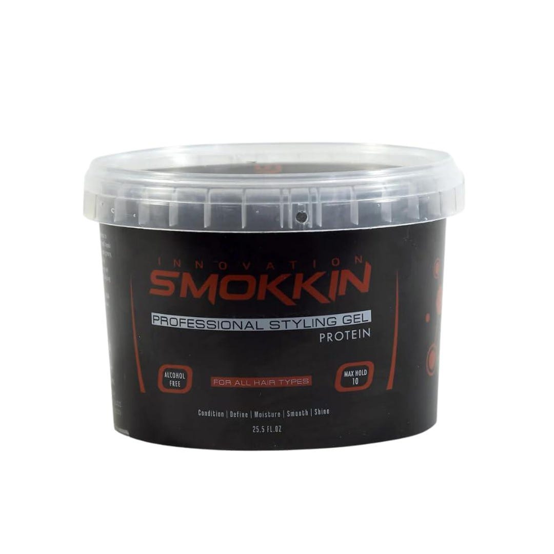 INNOVATION SMOKKIN Pro Edge Hair Styling Gel 25.3 FL Oz - Protein ...