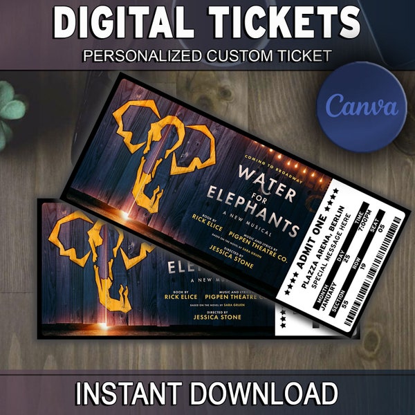 Musical Elephant - Etsy