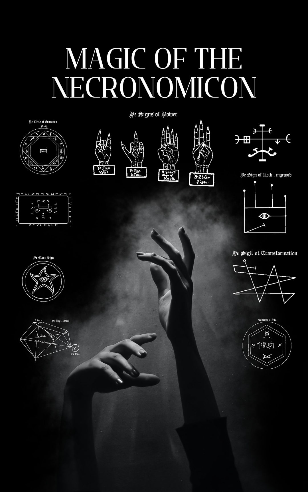 Necronomicon Dark Magic Book Evil Dead Summoning Prop - Etsy