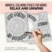 Motivational Coloring Pages Bundle, Mindful Coloring Printable, Winter ...