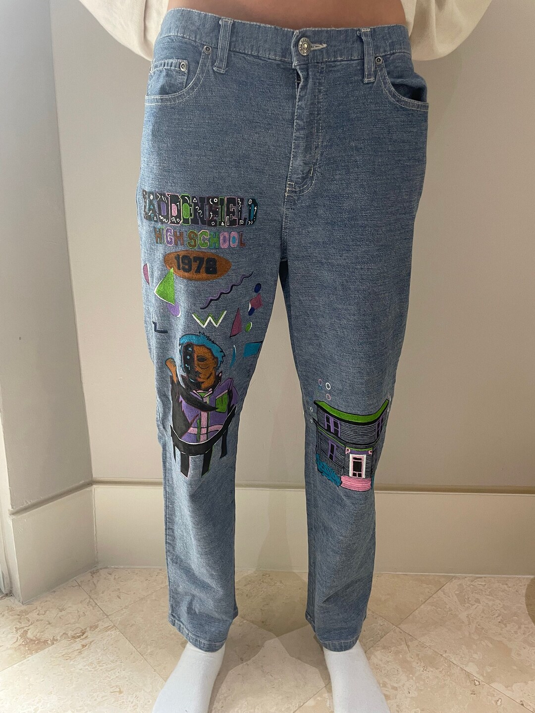 Custom Halloween 1978 Jeans - Etsy