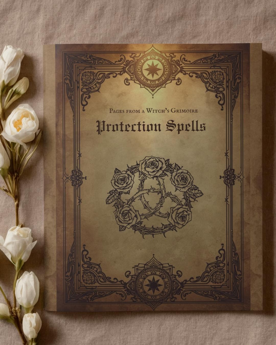 Witch Protection Magic • Book of Shadows Pages • Spiritual Defense ...
