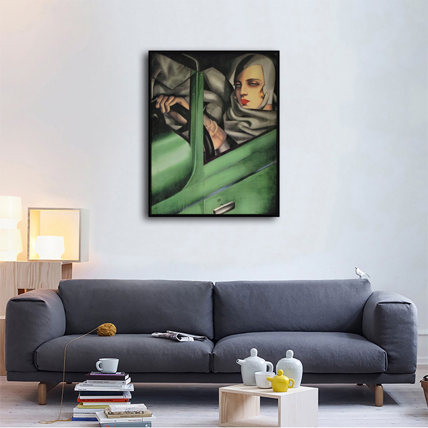 30x24 Inches Tamara De Lempicka Inspired Art Print. New HD Print ...