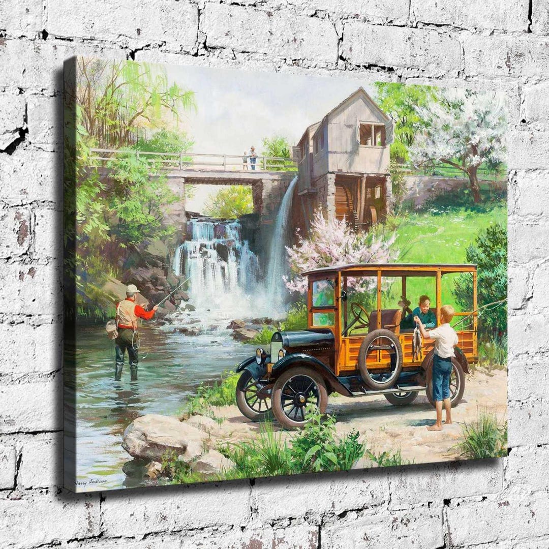 Harry Anderson Waterproof Vinyl Fabric Canvas HD Print, Wall Home Decor ...