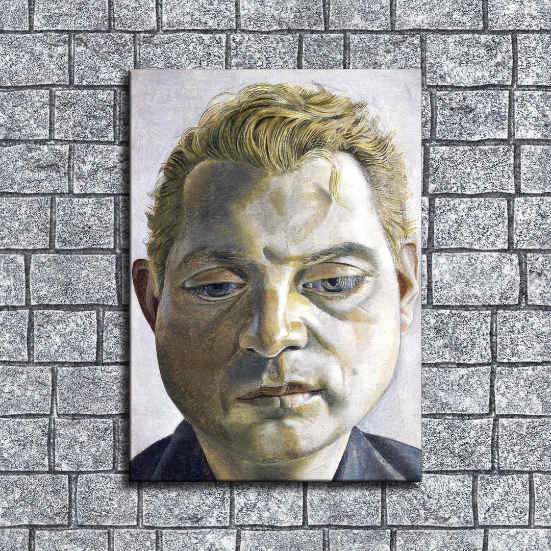 36x24" Inches - Lucian Freud "portrait of Francis Bacon" New HD Print ...