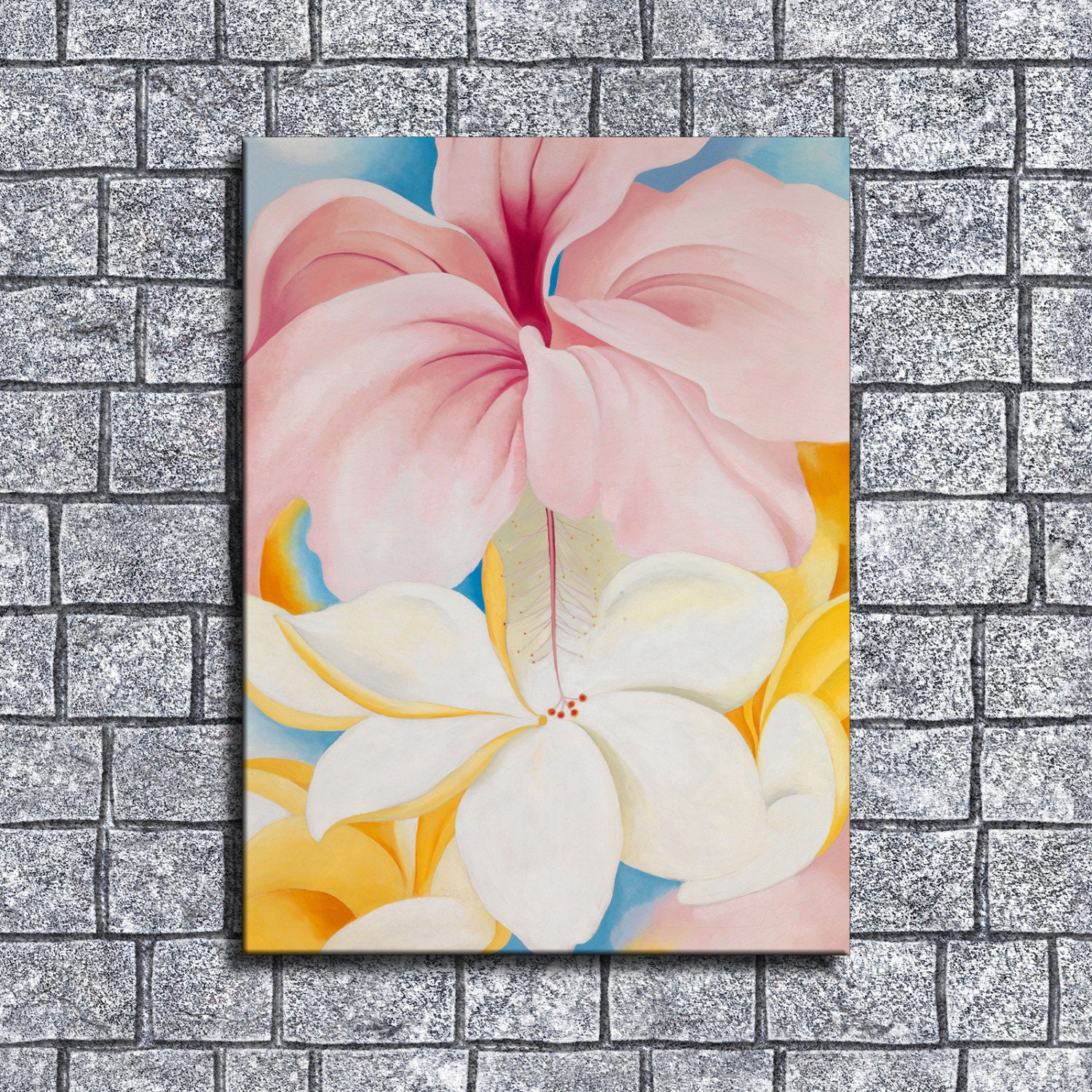 30x24 Inches Georgia Okeeffe Inspired Art Print. New HD Print. Canvas ...