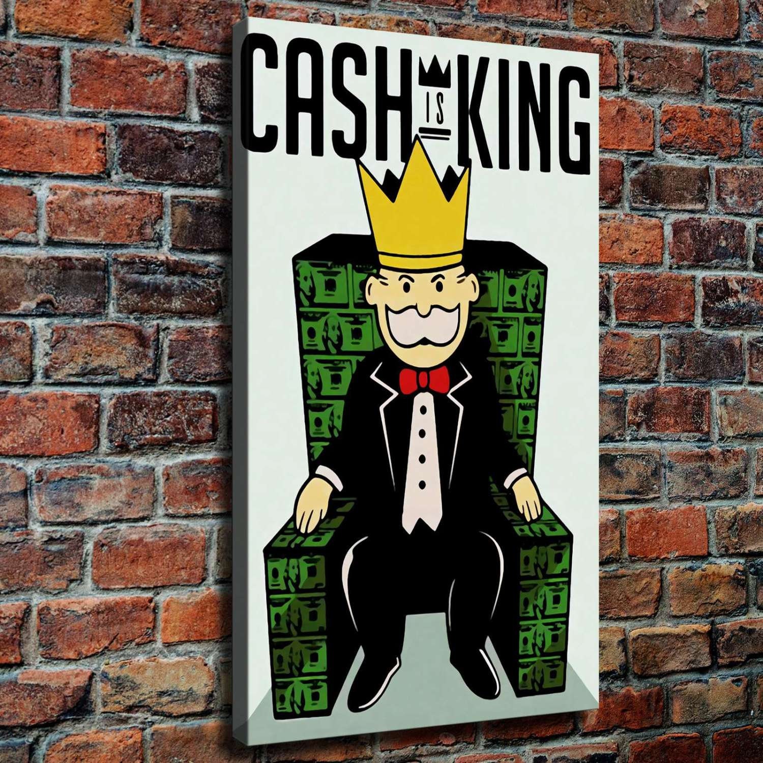 Alec Monopoly Waterproof Vinyl Fabric Canvas HD Print, Wall Home Decor ...