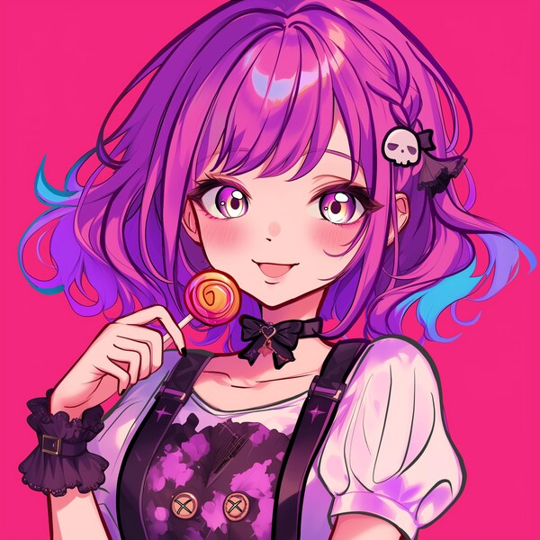 CUSTOM Anime PFP, Anime Illustration, Profil Icon, Profile Picture ...