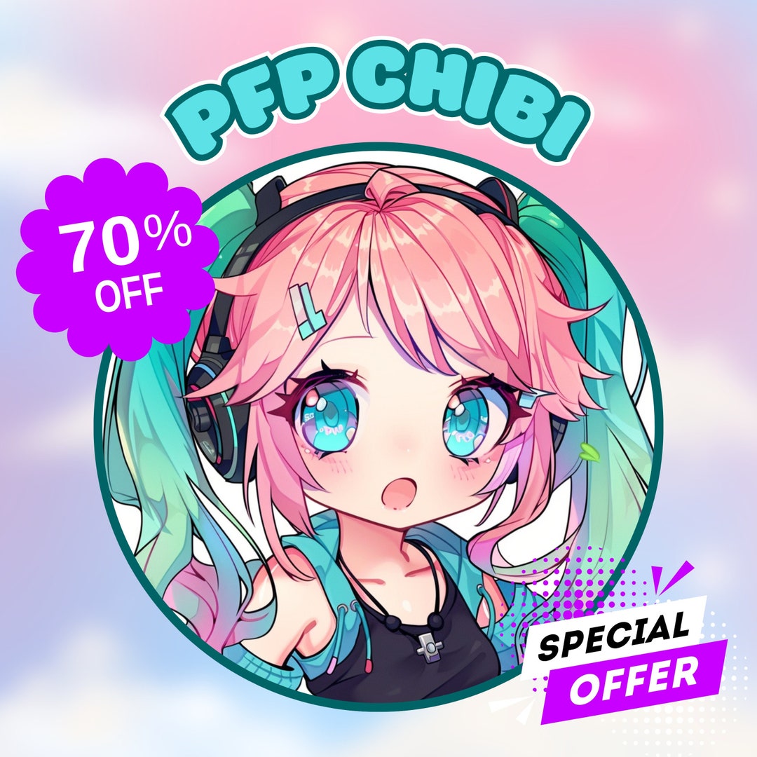 Custom PFP Pfp Chibi Profile Icon PFP Commission Chibi PFP Chibi ...