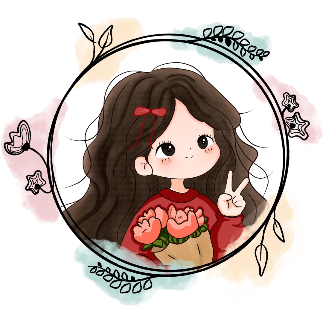 Custom Chibi Kawaii, Chibi Kawaii, Kawaii Portrait, Chibi Portrait ...