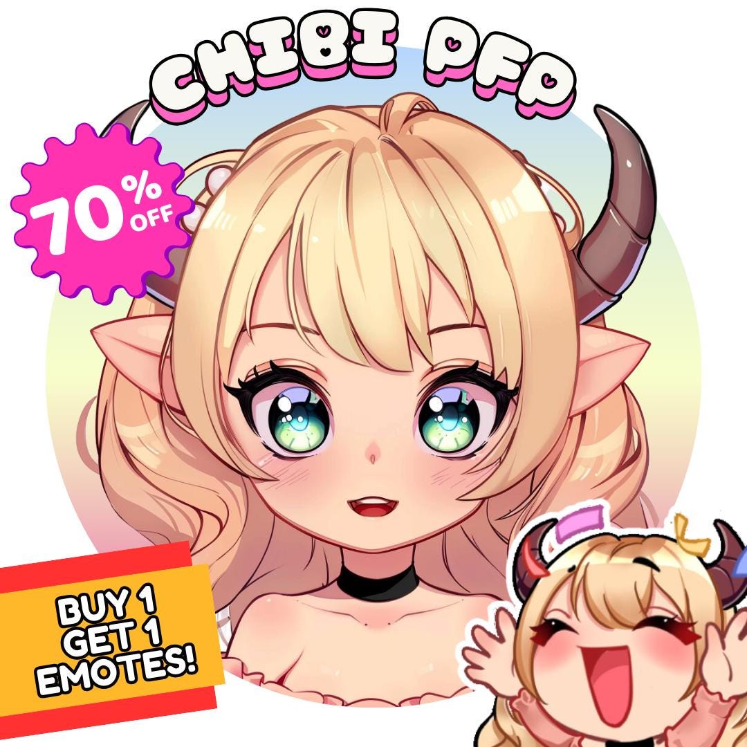 Custom PFP Pfp Chibi Profile Icon PFP Commission Chibi PFP Chibi ...