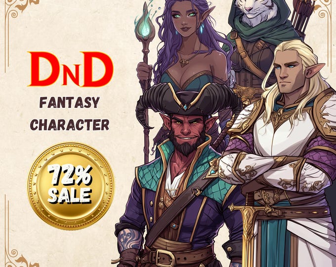 Custom DND CHARACTER, Dnd Art, Dnd Party, Dnd Commission, Dnd Portrait ...