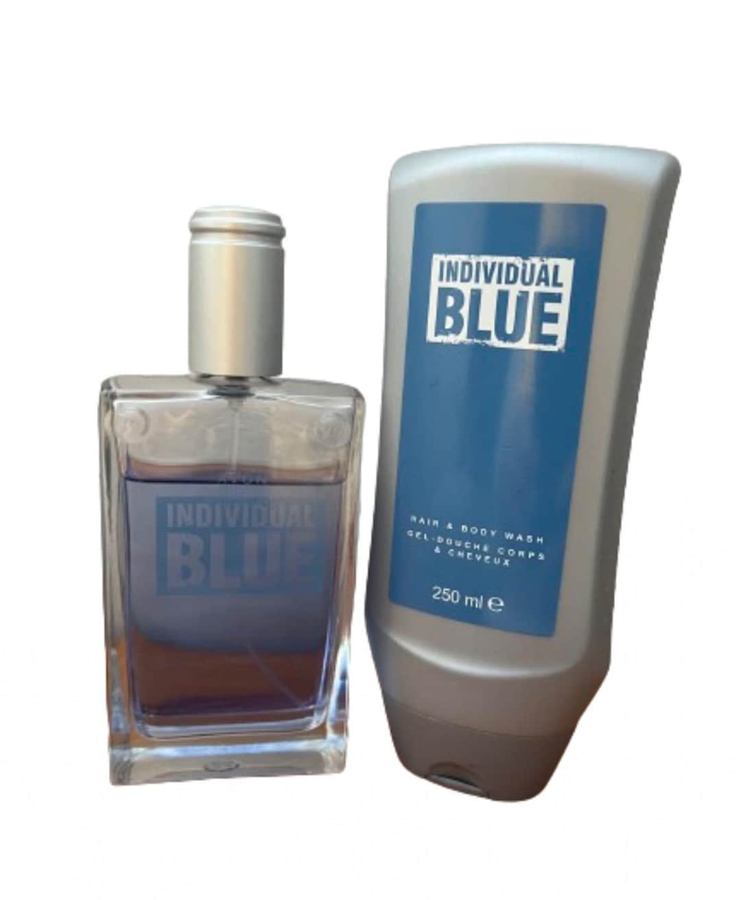 Avon Individual Blue for Him Eau De Toilette Spray 100 Ml + Hair and ...