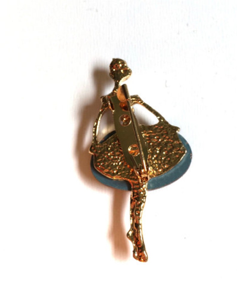 Ballerina Broch, Dancing Girl Brooch, Dancers Brooch, Pendant Kawaii ...
