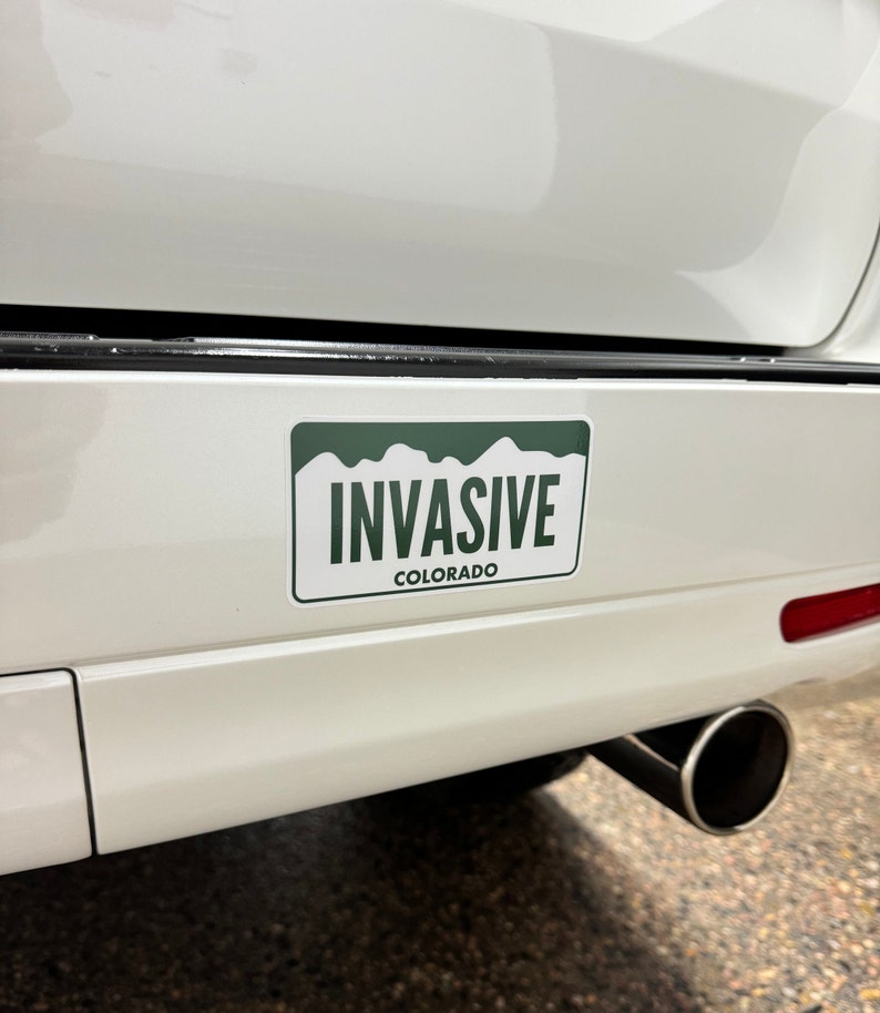 INVASIVE (colorado) - Sticker Decal - Etsy