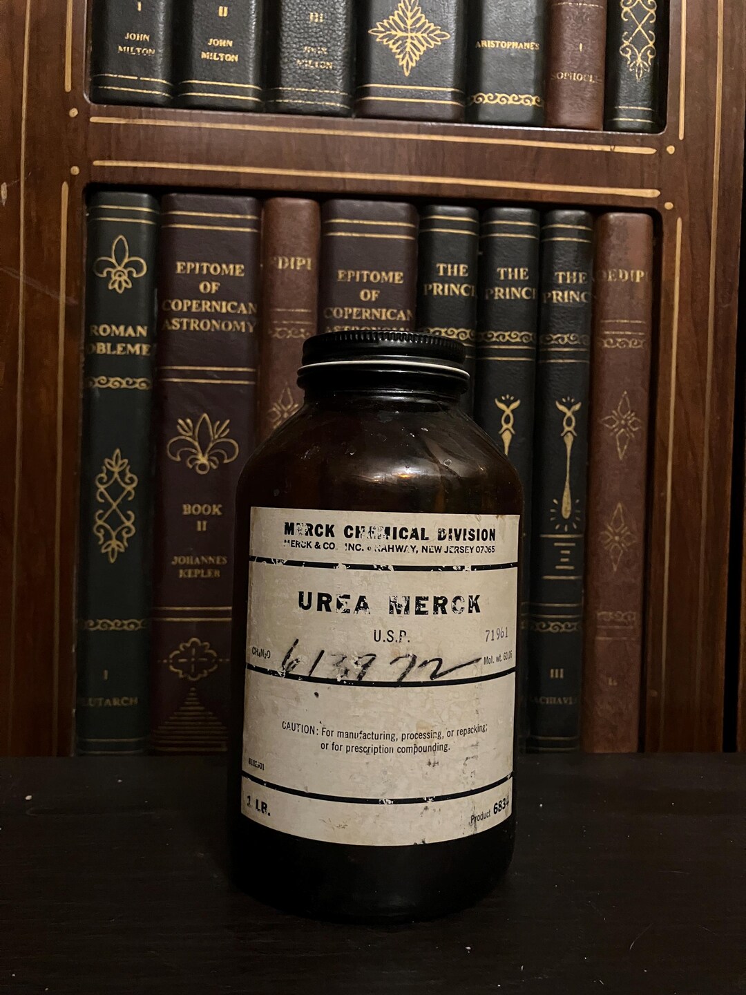 Vintage Urea Merck BOTTLE ONLY - Etsy
