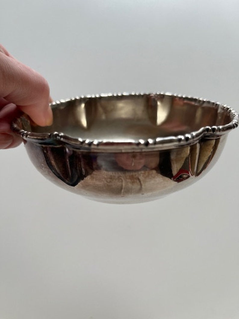 Vintage Prima NS Swedish Silver Plated Bowl - Etsy