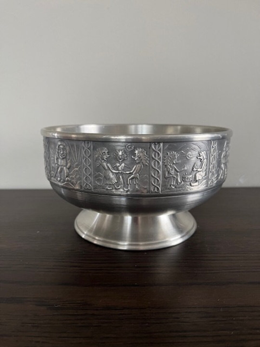 Vintage Norwegian Tinn Pewter Troll Bowl (dowre) - Etsy
