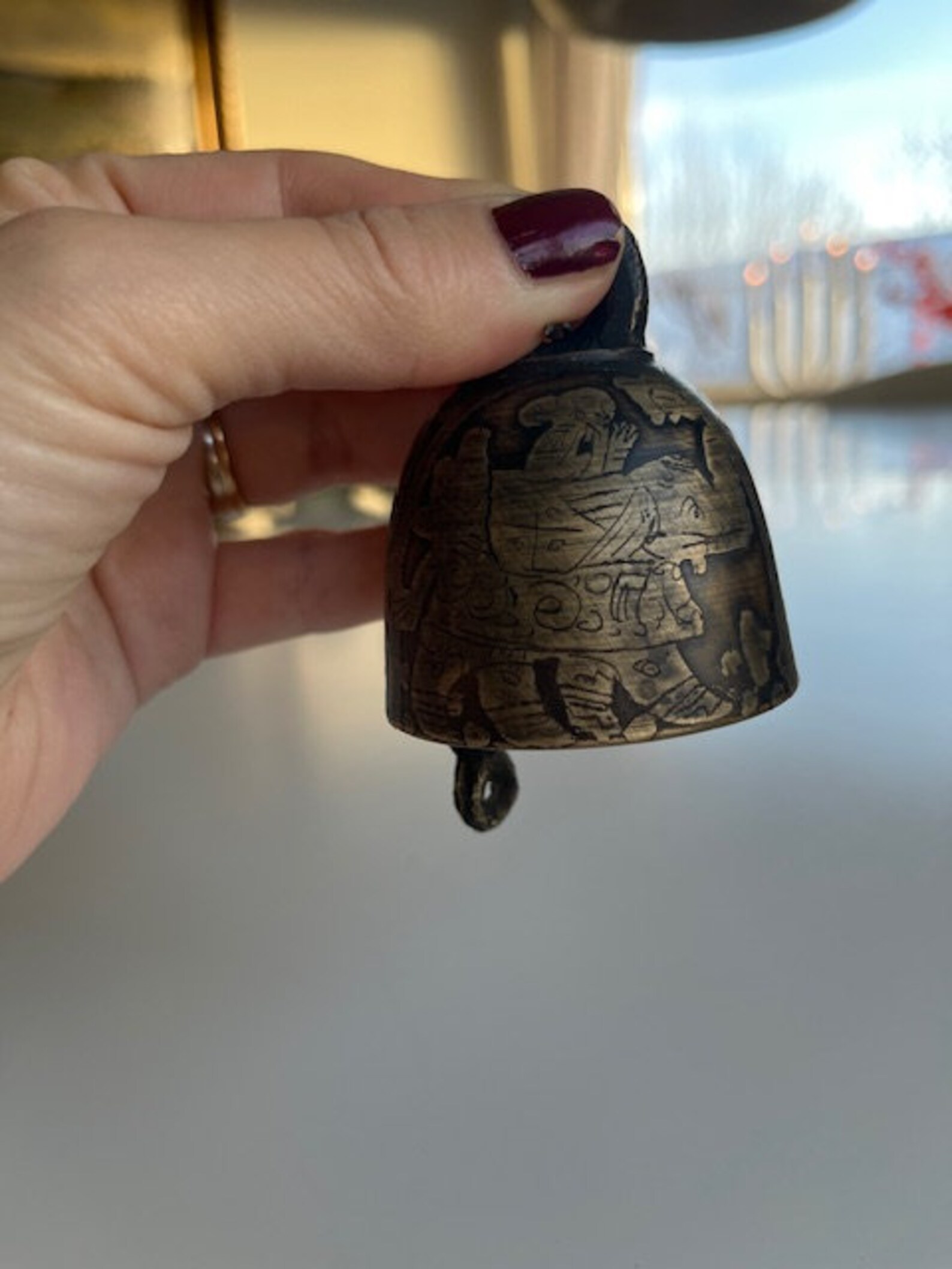 Vintage Bronze Bell Indian Festivale Cowbell - Etsy
