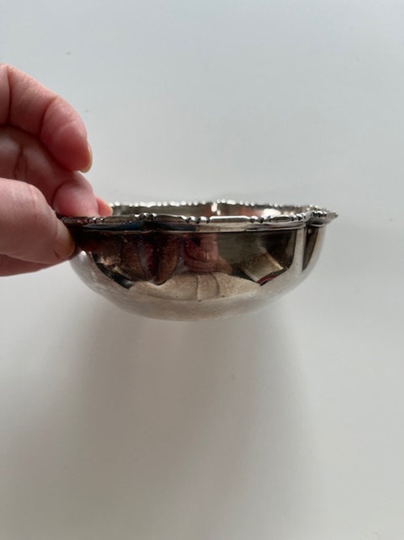 Vintage Prima NS Swedish Silver Plated Bowl - Etsy
