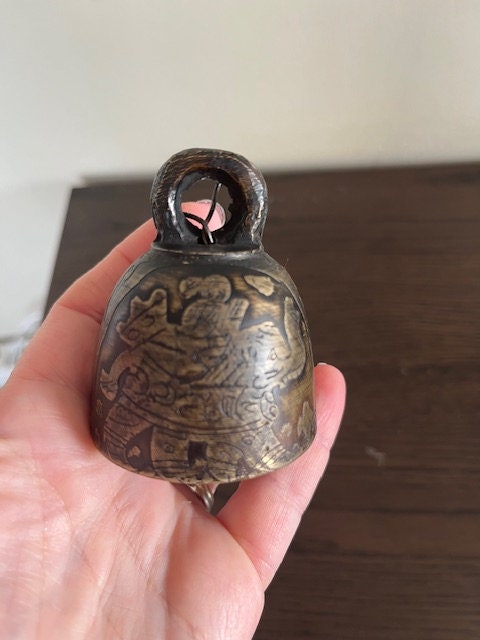 Vintage Bronze Bell Indian Festivale Cowbell - Etsy