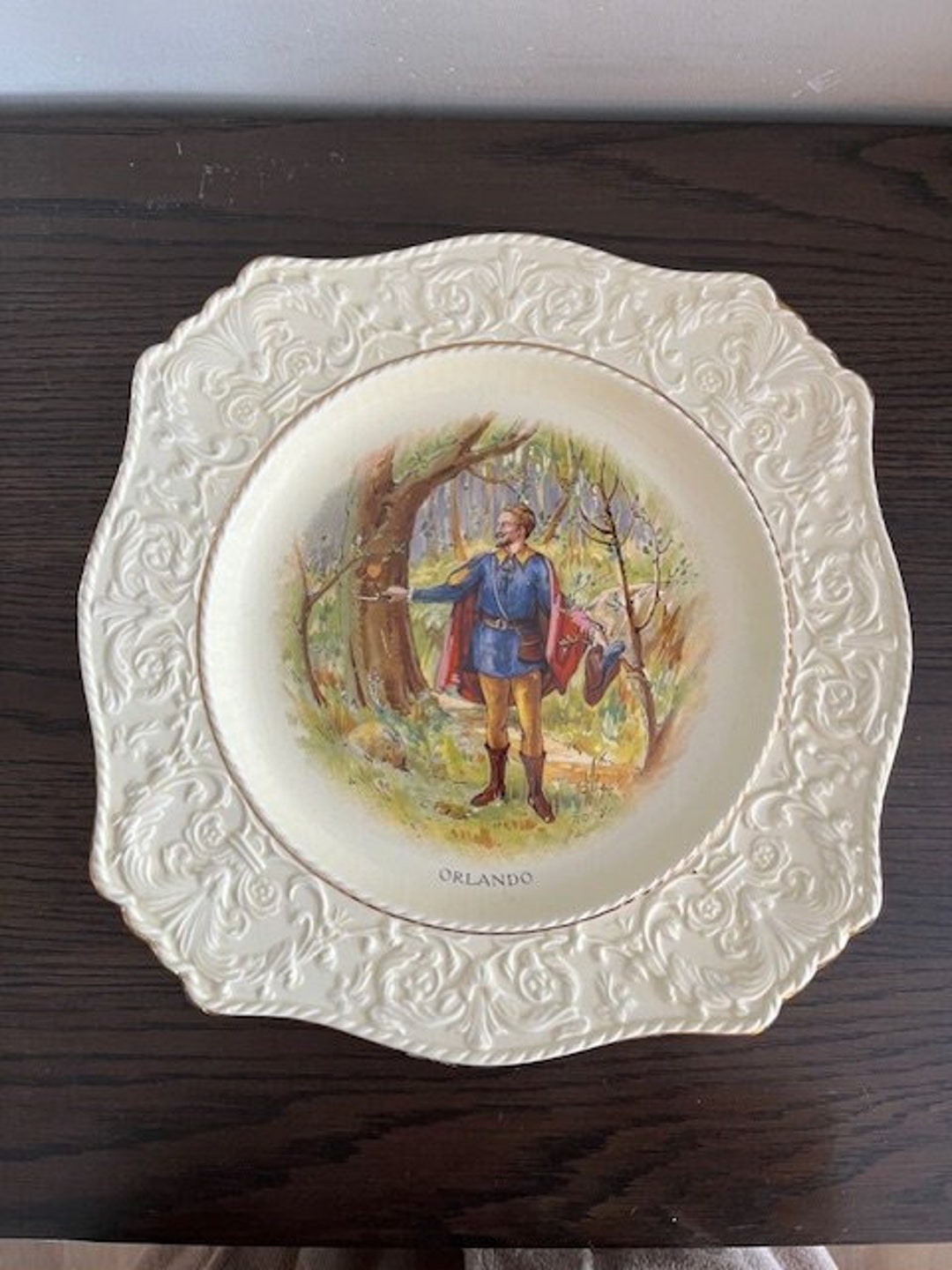 Antique Plate Grimwades Shakespeare Serie England - Etsy