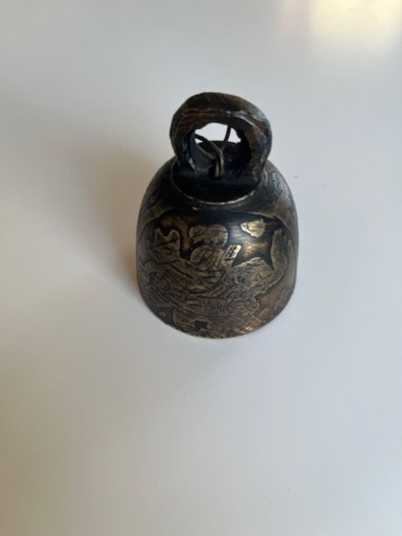 Vintage Bronze Bell Indian Festivale Cowbell - Etsy