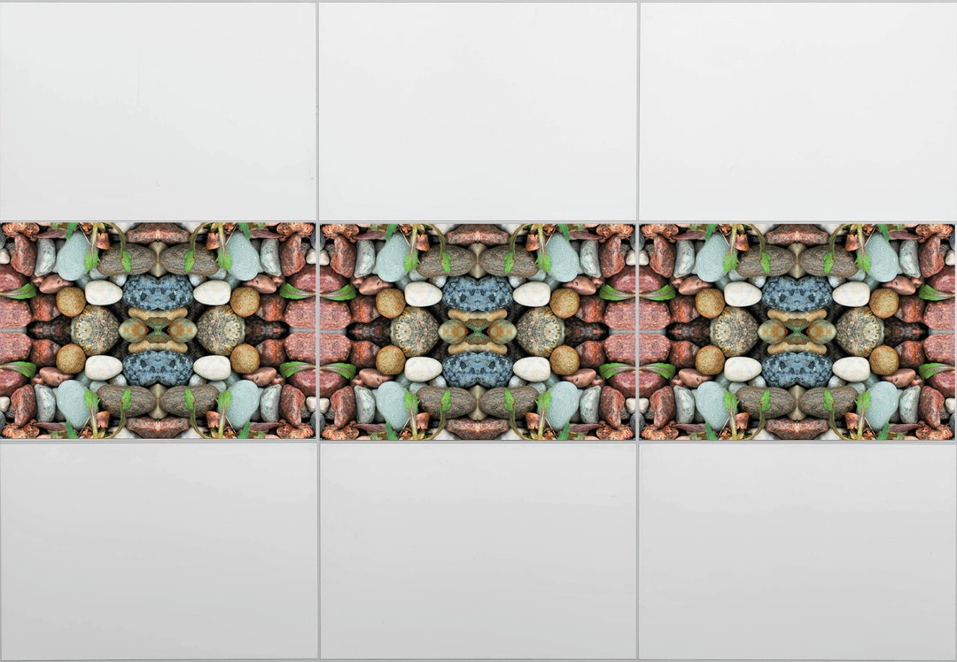 Vajra, Red Blue Stone Pattern for Tiles - Etsy